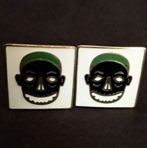 SWANK | Accessories | Mens Vintage Swank Tribal Mask Style Cufflinks ...